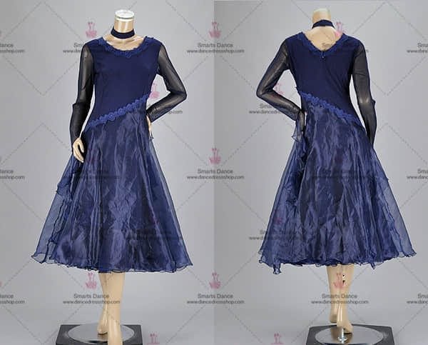 Affordable Ballroom Competition Dresses,Ballroom Clothes Blue BD-SG3195