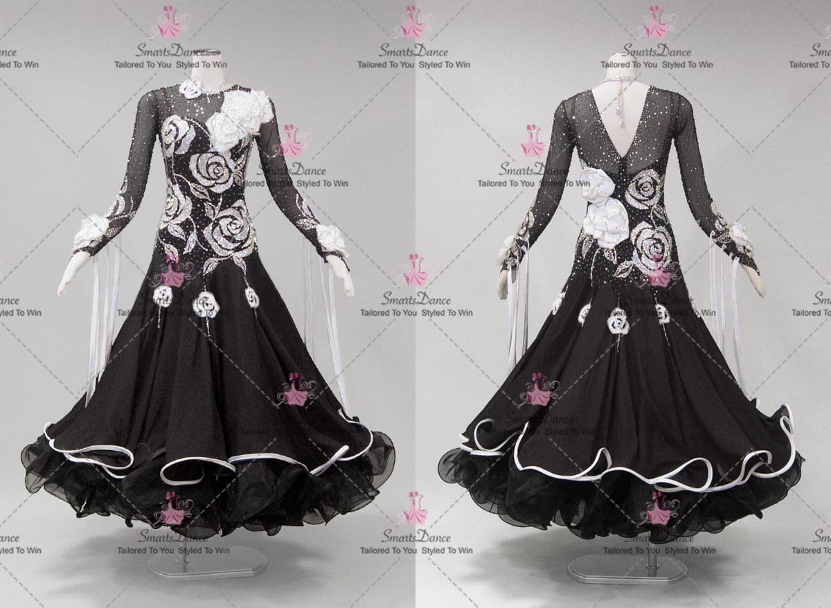 Professional Ballroom Competition Custom Dance Costume Clothing BD-SG4117